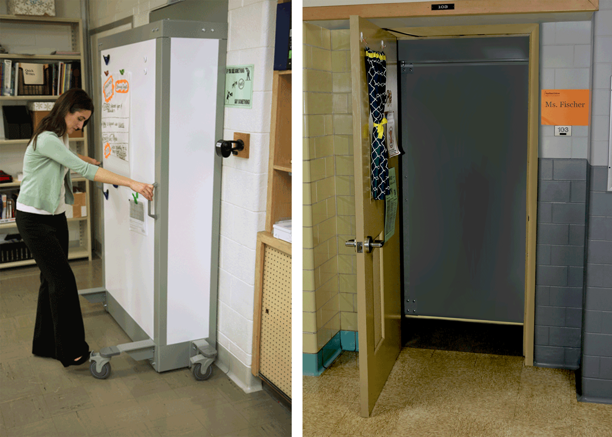Ballistic Door Barrier - School Security Solution - Forrer Business ...