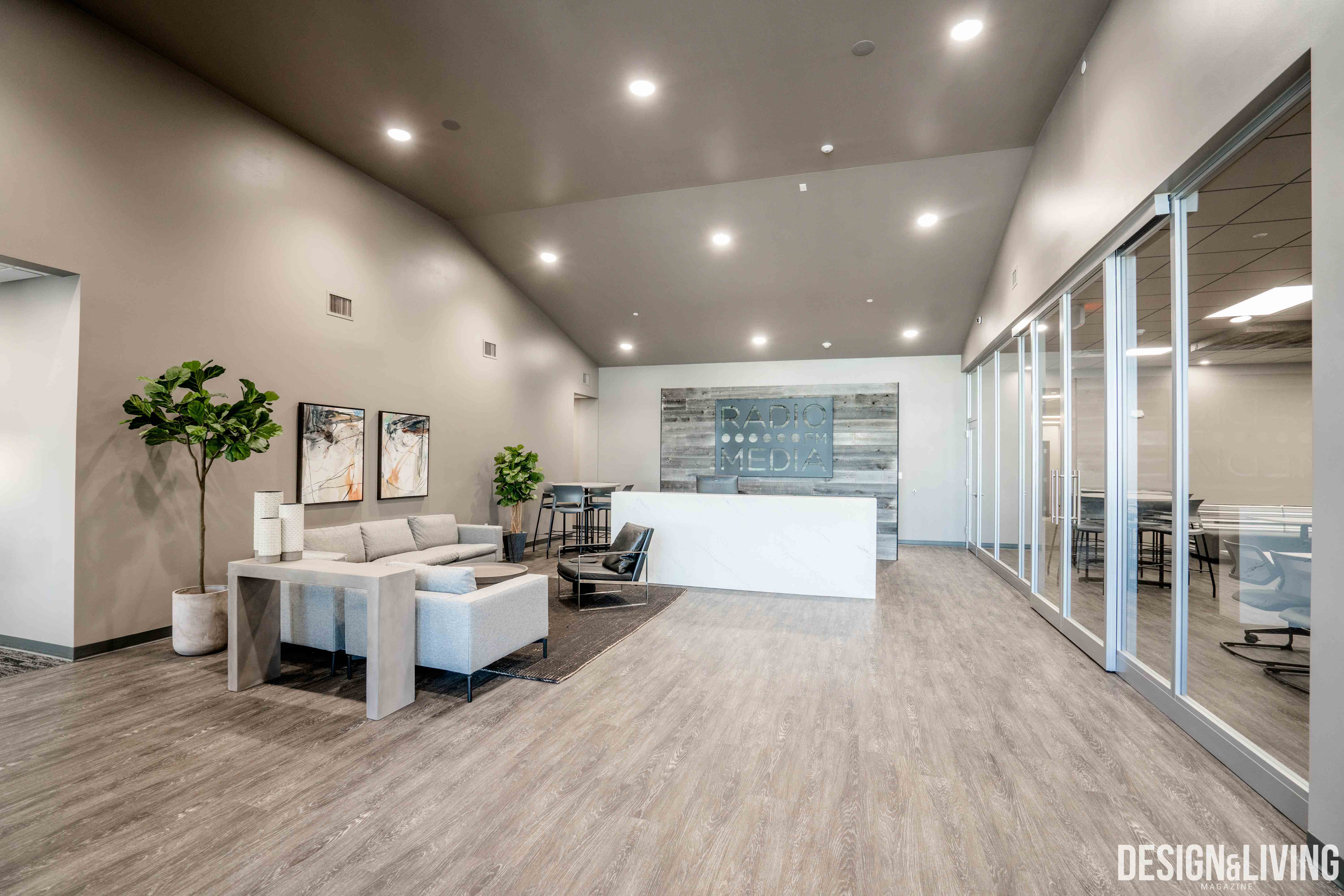 Spaces that Work: Radio FM Media I Hannaher's Workplace Interiors