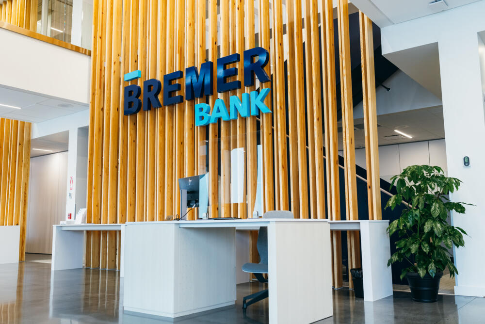 Bremer Bank's Remodeled Fargo Branch - Connect Interiors