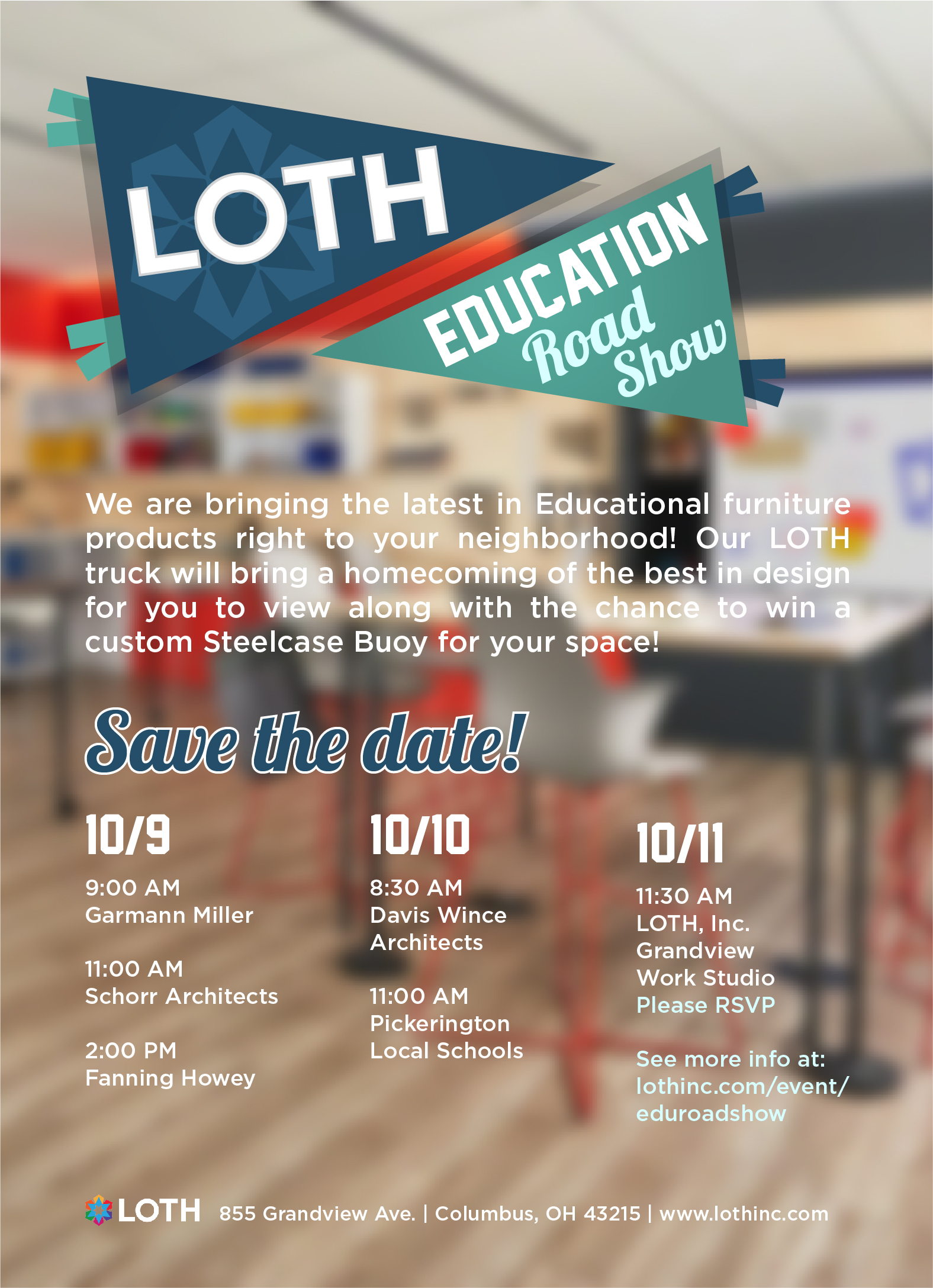 Columbus Education Road Show - LOTH, Inc.